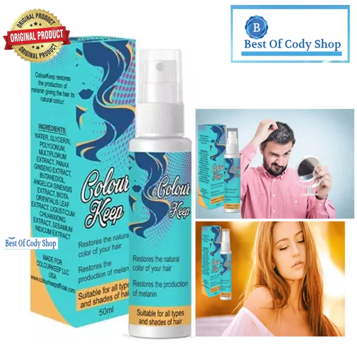 Original ( Authentic) * COLOUR KEEP Spray for Hair ( Restores Hair ...