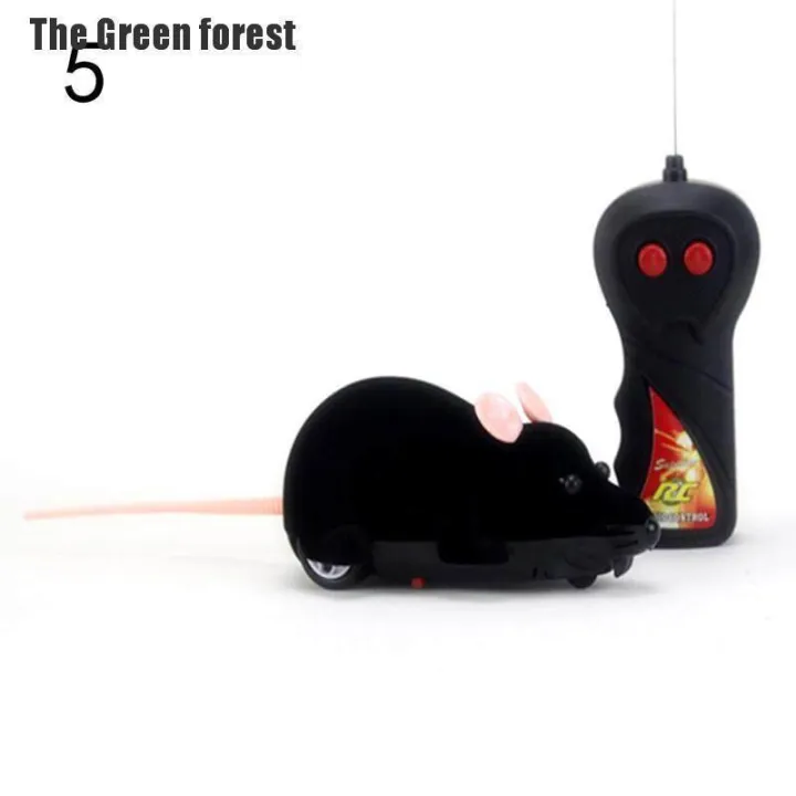 The Green forest RC Funny Wireless Electronic Remote Control Mouse Rat ...