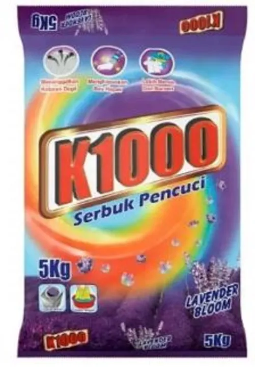 K1000 Lavender Bloom Detergent Powder 5KG | Lazada