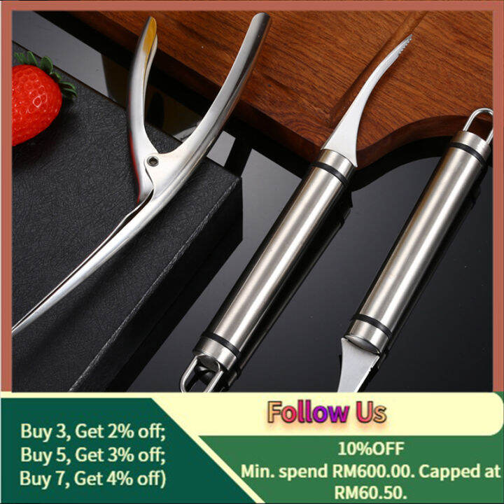 🔥New Production🔥1 Set Shrimp Stripper Shrimp Line Cutter Clean Shrimp ...