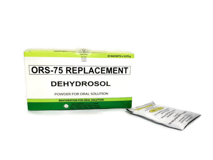 DEHYDROSOL - Oral Dehydration Salt 25 sachet ( For Dehydration ) Expiry ...