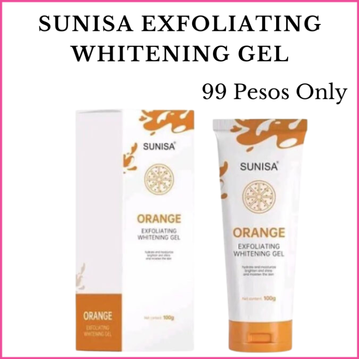 Sunisa Sunscreen Niacinamide Whitening Sunscreen Uv Sunblock Orange ...