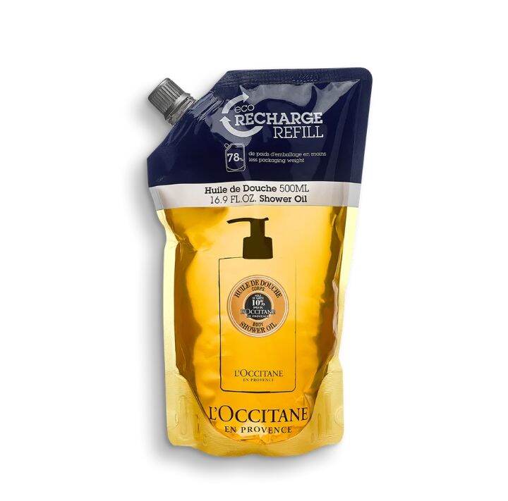 L'Occitane Almond Shower Oil Refill 500 ml. | Lazada.co.th