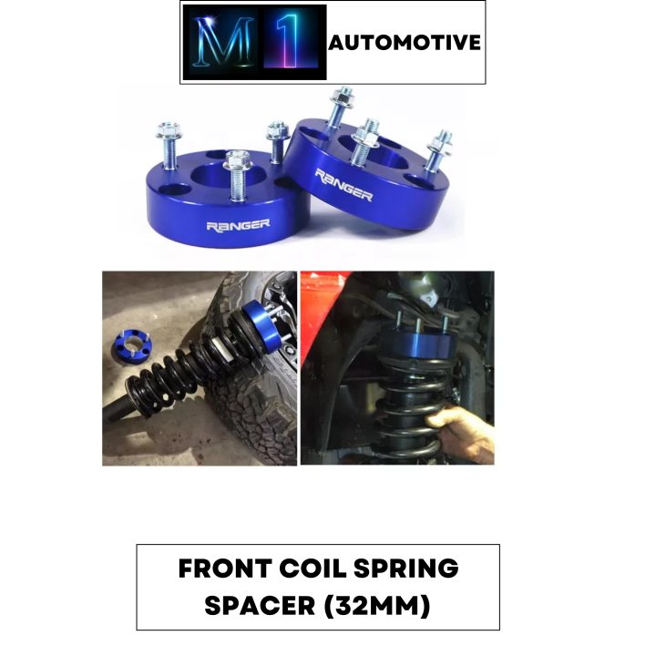 32mm Front Coil Spring Spacer 1Inch Lift Kit For Ford Ranger Raptor ...