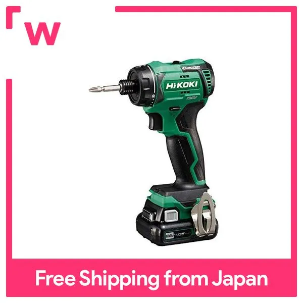 HiKOKI Former Hitachi Koki Cordless Driver Drill Slide Battery 4.0Ah ...