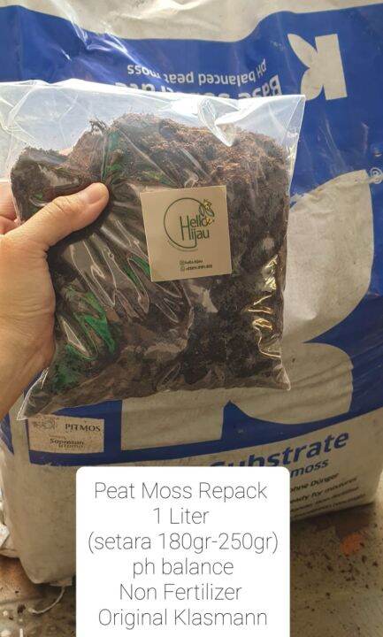 Media Tanam Peat Moss Klasmann deilmann Base Substrate Ph Balance ORI | Lazada Indonesia