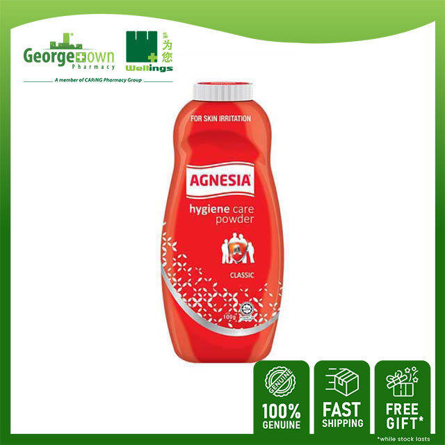 Agnesia Anti-Bacterial Powder Original 100g | Lazada