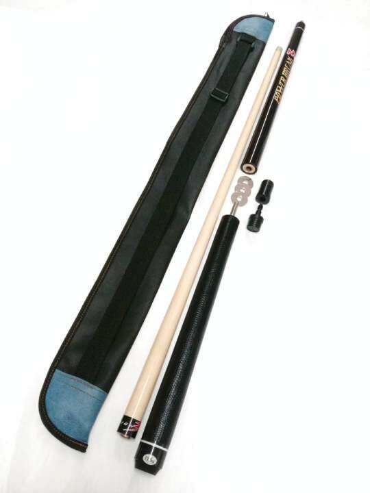 POWER BREAK V3 BLACK JUMPBREAK CUE TRI-CUT / TAKO NG BILYARAN/BILLIARD ...