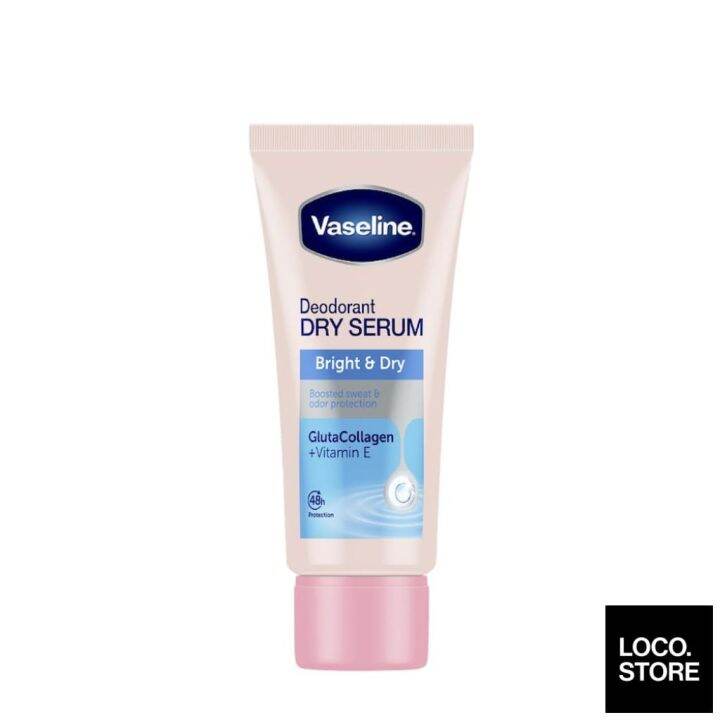 Vaseline Deo Serum Bright & Dry 50ml | Lazada