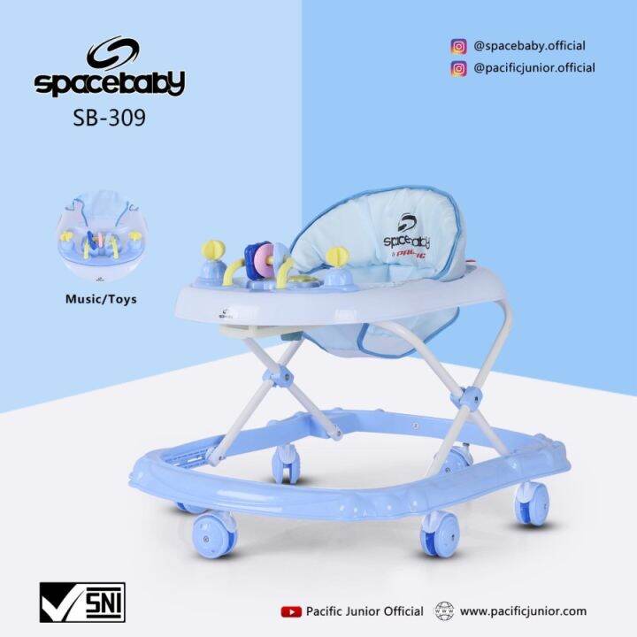 Space baby Baby walker By pacific SB 309 | Lazada Indonesia