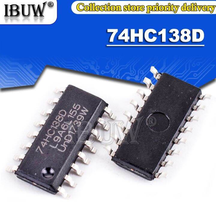 10PCS SN74HC138D SOP16 74HC138D SOP-16 74HC138 SOP Logic IC | Lazada