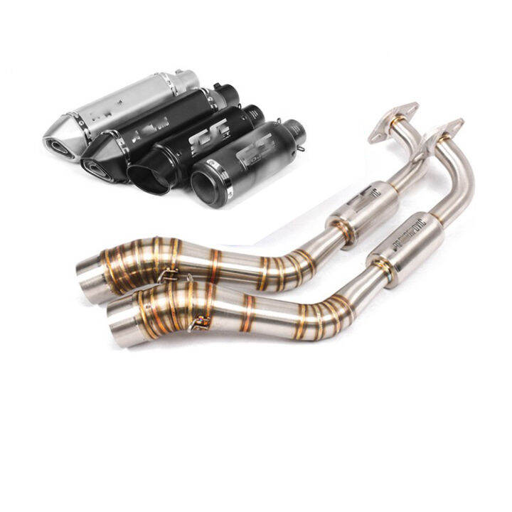 REYGAK 51mm Aerox155 Big elbow Mufflers Pipes system Aerox V2.0 Aerox ...