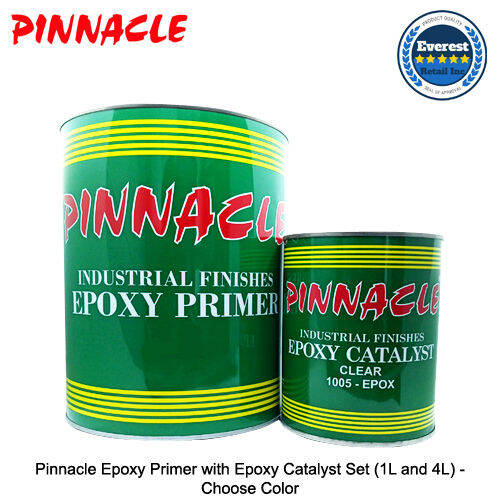 Pinnacle Epoxy Primer with Epoxy Catalyst Set (1L and 4L) - Choose ...