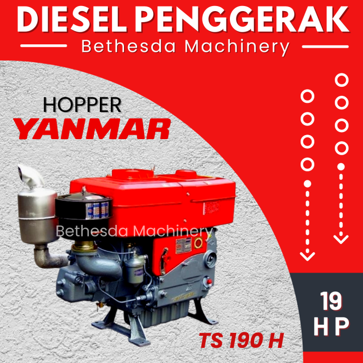 Mesin Penggerak diesel engine Yanmar 19 hp TS 190 H | Lazada Indonesia