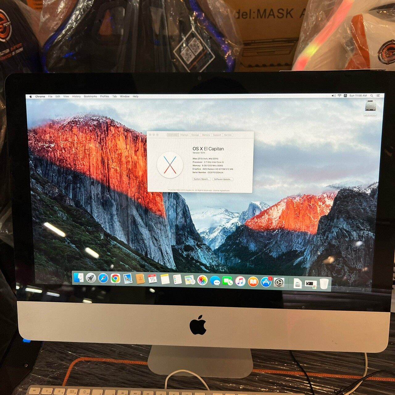 iMac Intel i5 RAM 8 GB SSD 256 GB VGA AMD HD6770M / 22 '' ( 2011 ...