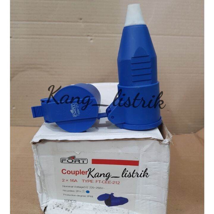 Industrial Socket Fort CEE-212 2P X 16A IP44 | Lazada Indonesia