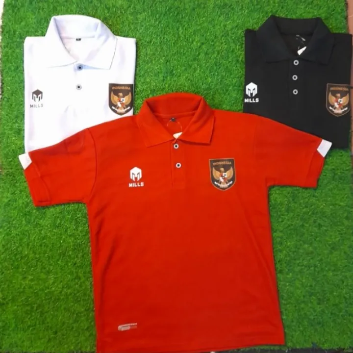 KAOS POLO TIMNAS INDONESIA 2022 / BAJU POLOSHIRT TIM NASIONAL INDONESIA ...