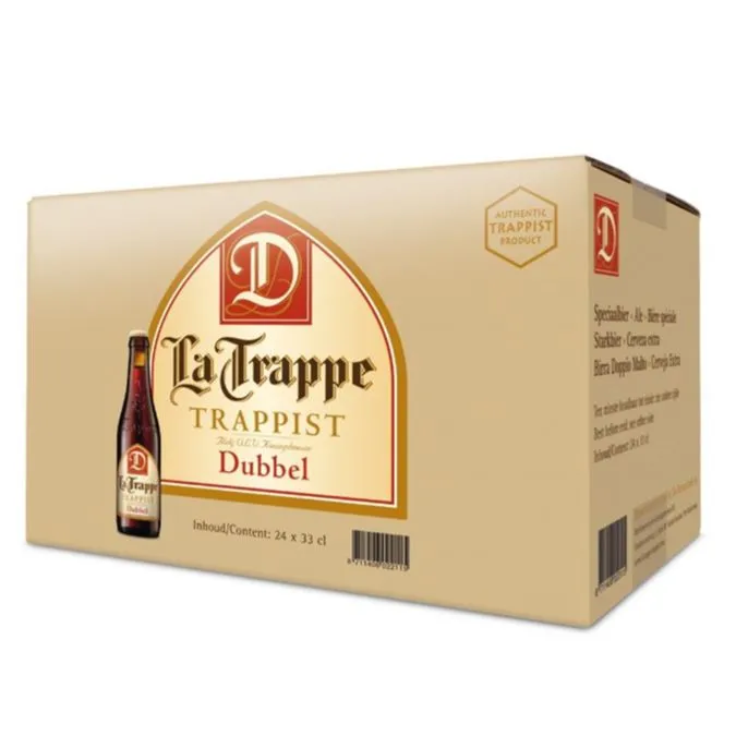 La Trappe Trappist Dubbel - Belgian Craft Beer (24 bottles x 330 ml) | Lazada Singapore