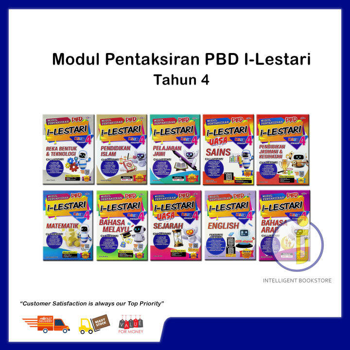 [Intelligent] Cemerlang Modul Pentaksiran Pbd I-Lestari Tahun 4 KSSR 2023 | Lazada