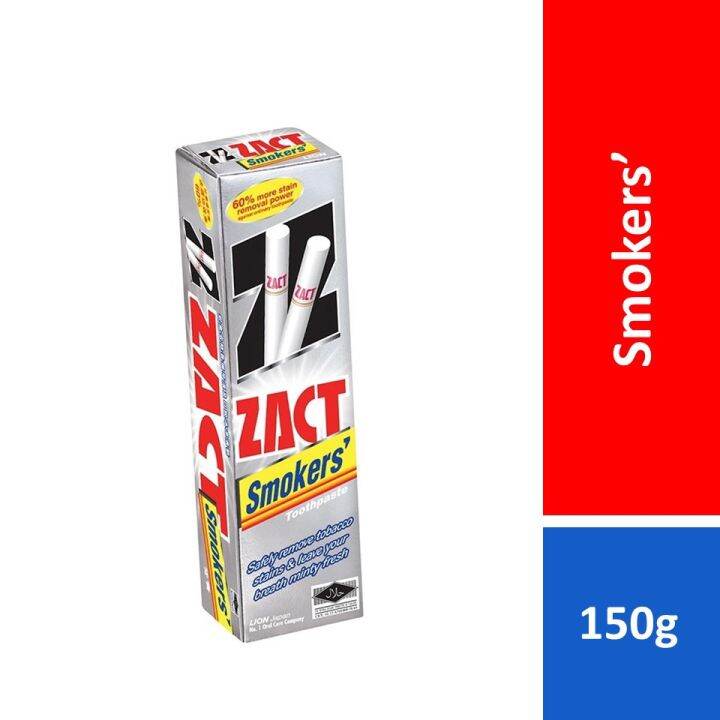 Zact Toothpaste Smoker 150g | Lazada