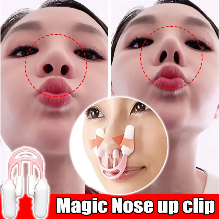 Magic Nose Shaping Shaper Lifting Bridge Straightening Beauty Clip Face ...