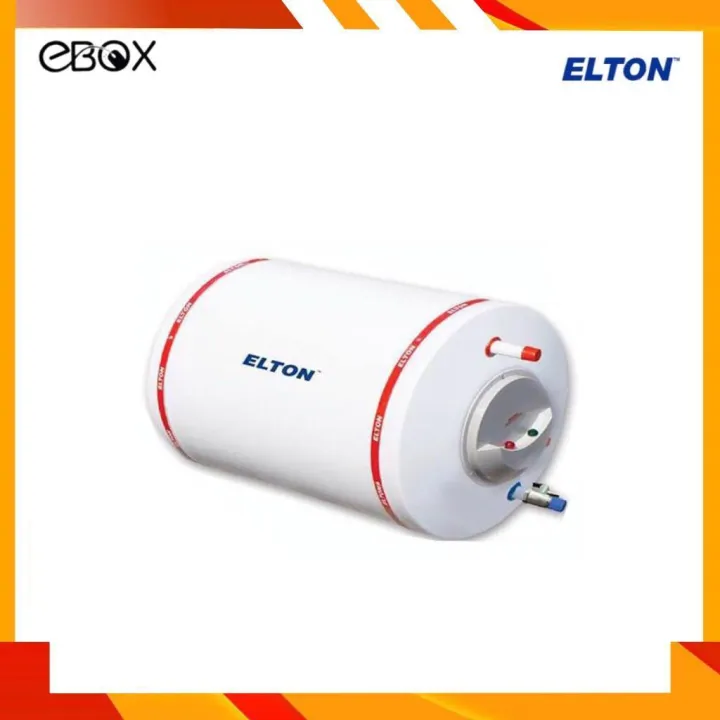 ELTON Electric Storage Water Heater 32L :Horizontal Model | Lazada