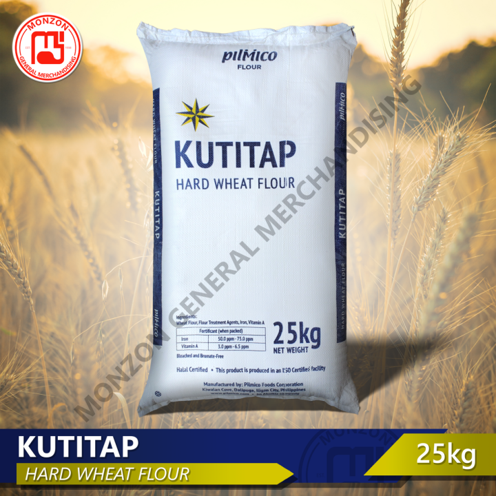 Kutitap Hard Wheat Flour 25kg | Lazada PH