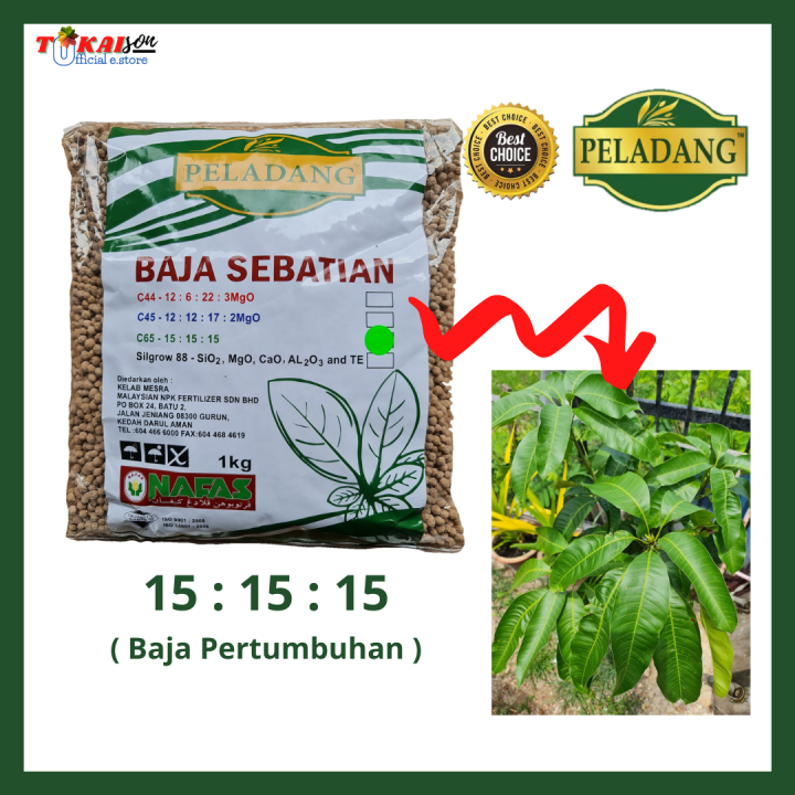 Baja Pokok - Npk 15:15:15 Baja Pertumbuhan - Baja NPK / Baja campuran ...