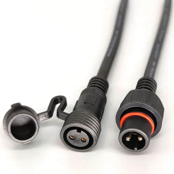 Waterproof male and female butt plug socket connector outdoor ...