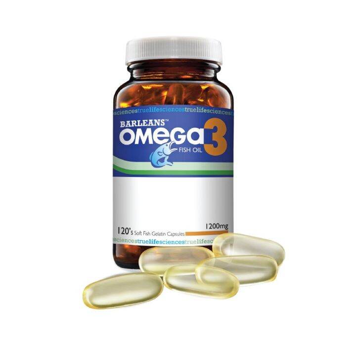 Barleans Omega 3 Fish Oil 120's | Lazada