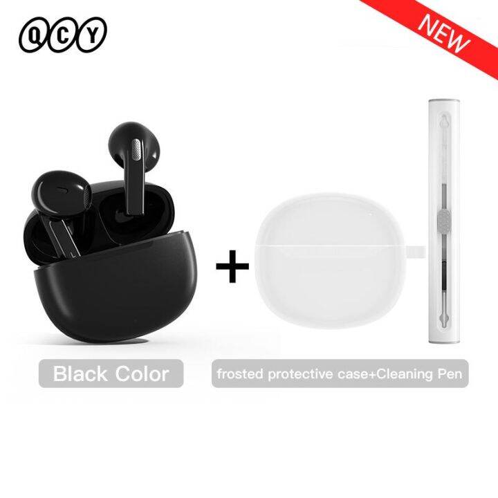 QCY T20 Wireless Headphones Bluetooth 5.3 TWS Earphones 13Mm Big Driver HIFI Headset 4 Mics ENC ...