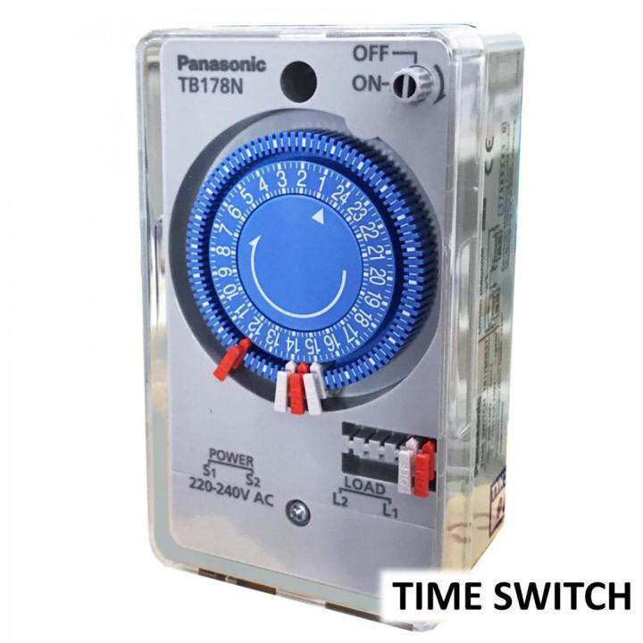 Panasonic Automatic Time Switch TB178NE5T Timer จำนวน1กล่อง | Lazada.co.th