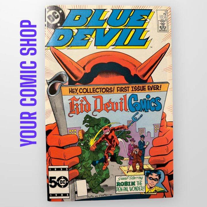 Blue Devil 19 Published Dec 1985 by DC 3 tales starring Kid Devil by ...