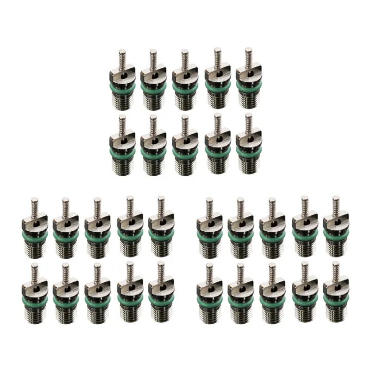 30Pcs Car AC R134A Valve Core Needles Assortment 134A Refrigerant Heat ...