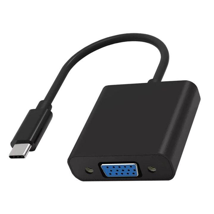 Type C to VGA Cable Adapter Type C USB 3.1 Cable Connector VGA ...