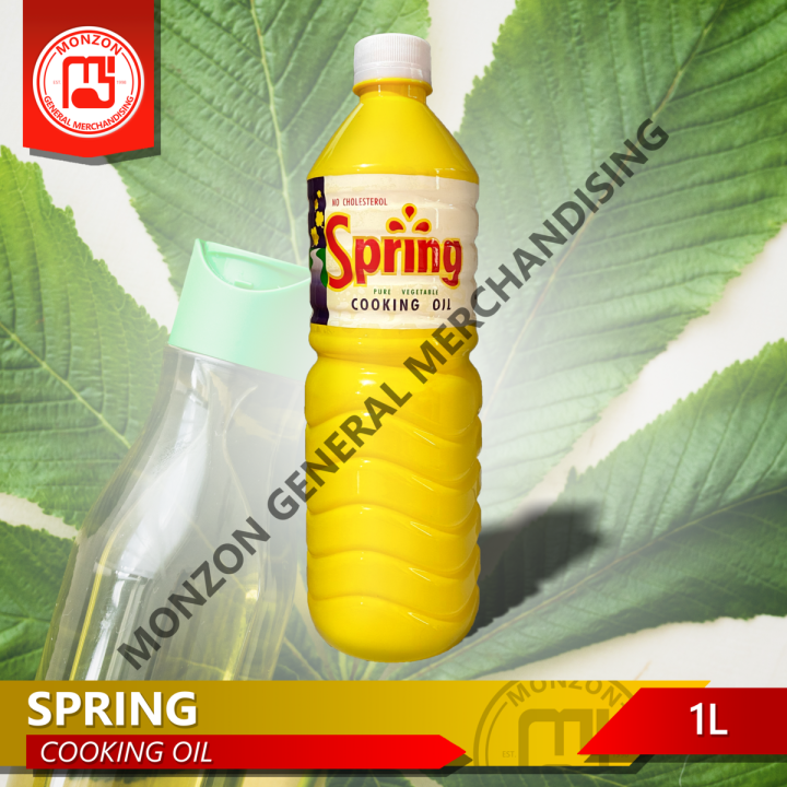 Spring Pure Coconut Cooking Oil 1L (PET) | Lazada PH