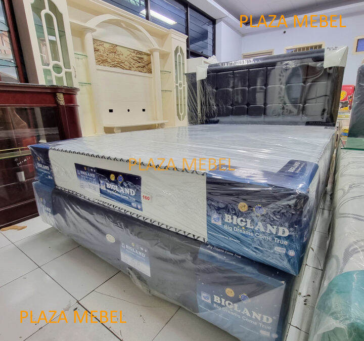 Kasur Springbed Bigland / Big Land Deluxe ( Matras ONLY ) (KHUSUS AREA MAKASSAR) | Lazada Indonesia