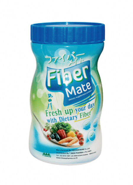 ไฟเบอร์เมท 140 กรัม Fibermate 140g. Fiber mate กระปุกใหญ่ *** | Lazada ...