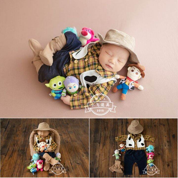 Newborn Baby Boys Photography Props Toys Captain Costume Cosplay ...