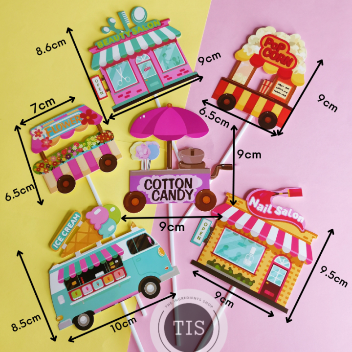 Topper - Shop set 6pcs | Lazada