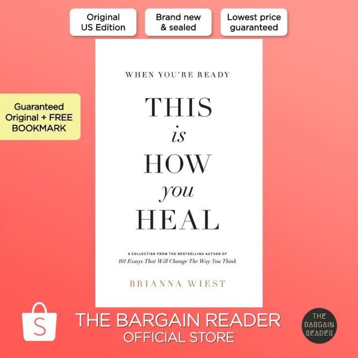 When You're Ready This Is How You Heal (100 Original US Edition) by Brianna Wiest | Lazada PH