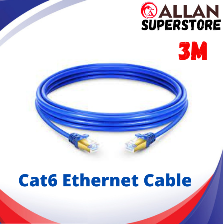 Allan Superstore CAT6 Indoor Cable 3M RJ45 Ethernet Cable Lan Cable ... Allan Superstore CAT6 Indoor Cable 3M RJ45 Ethernet Cable Lan Cable ...