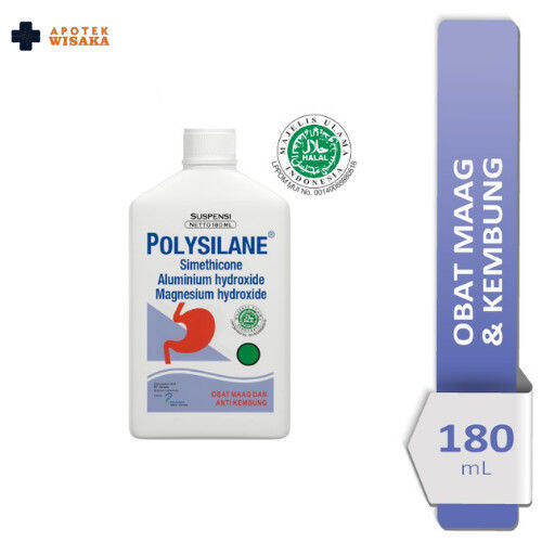 POLYSILANE 180 ML - Mengatasi maag/kembung | Lazada Indonesia