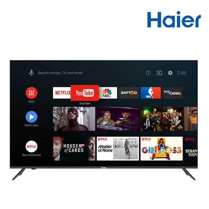 [ทักแชทลดเพิ่ม]Haier TV 32" Android 11.0 / Smart TV ความละเอียด 4K UHD ...