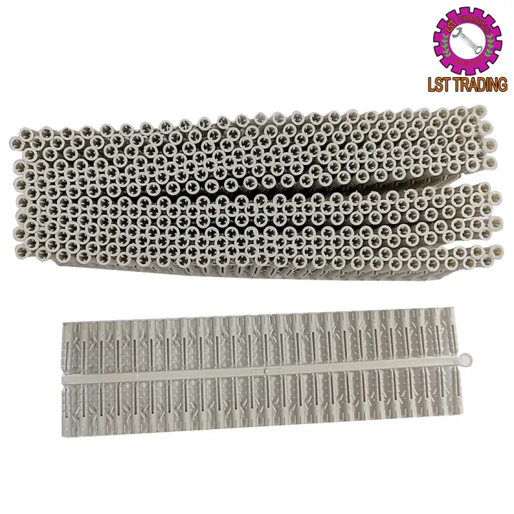 [READY STOCKS] PVC WALL PLUG WHITE COLOUR / WALL PLUG PLASTIC / PLASTIK ...