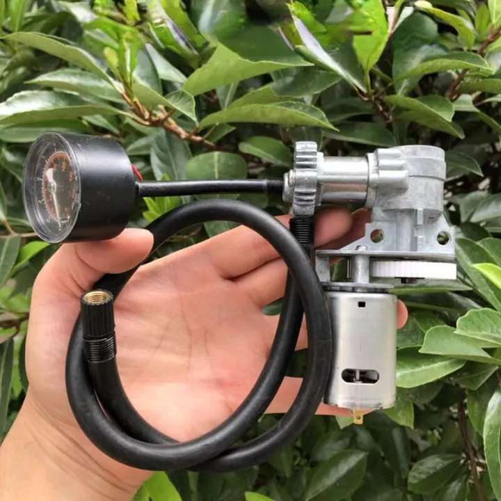 DC12V 100W Car Air Pump Movement Portable High Pressure Pump Tire ...