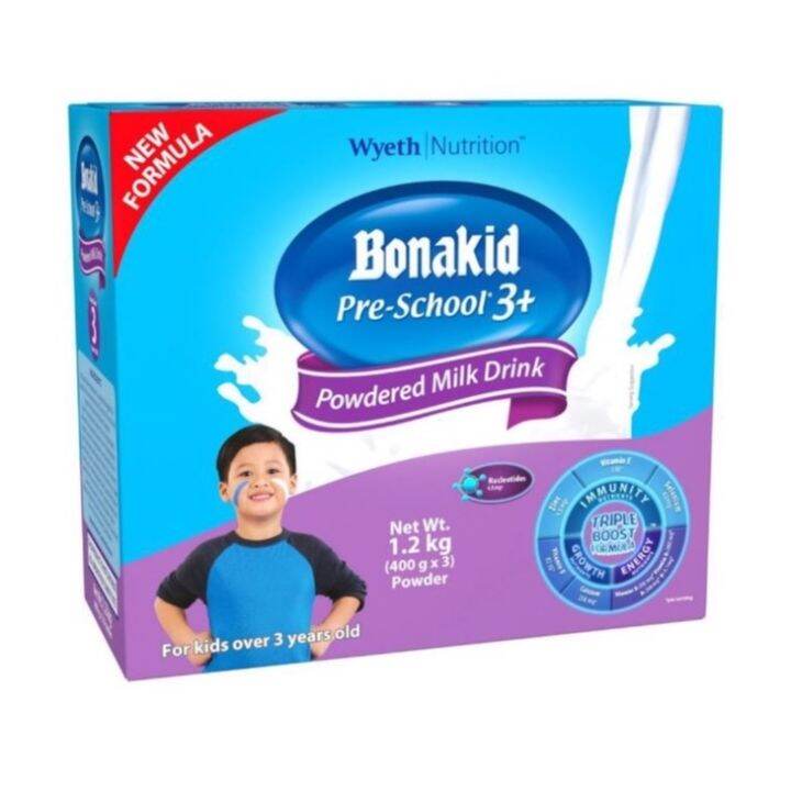 Bonakid Pre-School 3 Powdered Milk Drink 1.2 Kg | Lazada PH