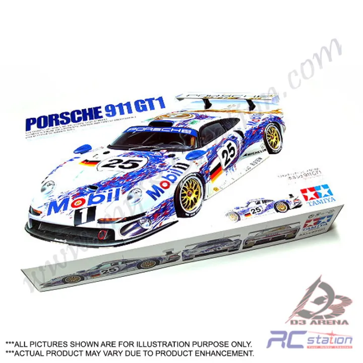 Tamiya Model #24186 - Tamiya Porsche 911 GT1 [24186] | Lazada