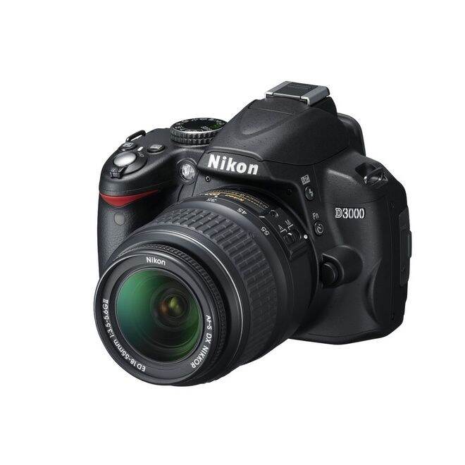 100% Nikon D3000 flip screen SLR digital camera 97% new body with 18 ...