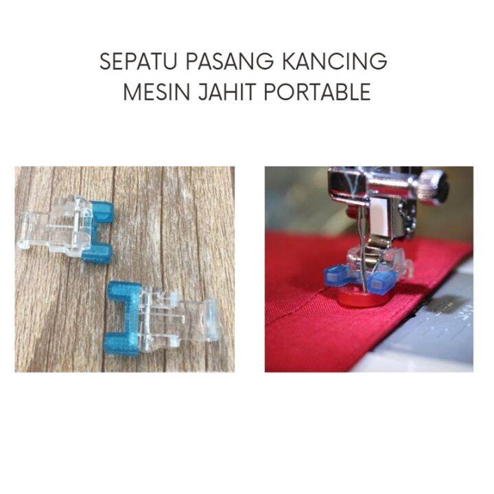 Sepatu pasang kancing mesin portable/janome/brother | Lazada Indonesia